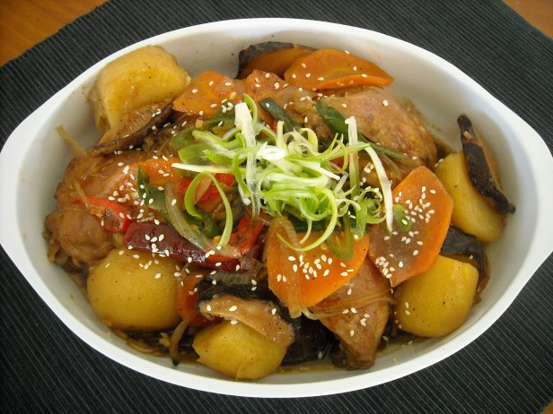 Korean Braised Chicken(Dakjjim) – Simply Bites ~ Life's Simple Treats